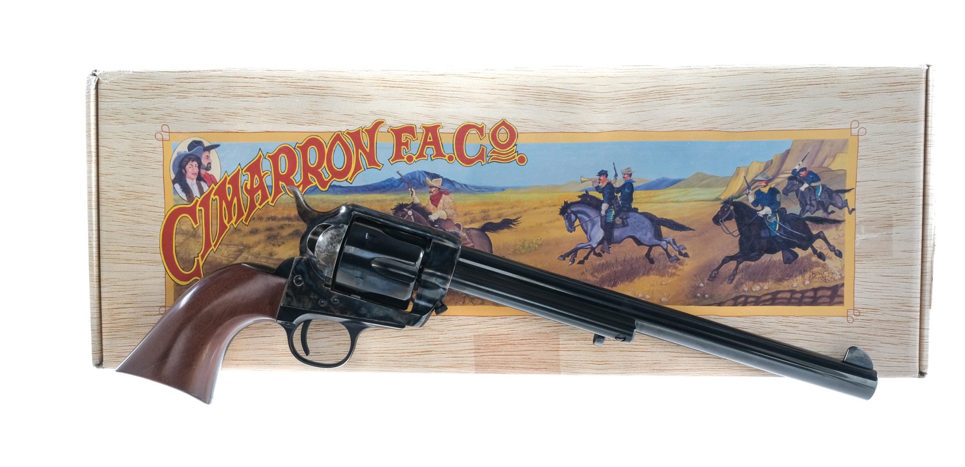 Cimarron 1873 Frontier .45 Colt SA Revolver - CT Firearms Auction