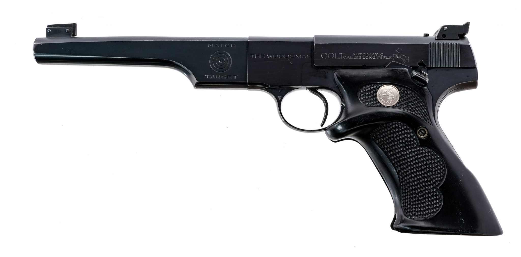 Colt Match Target Woodsman .22 LR Semi Auto Pistol - CT Firearms Auction