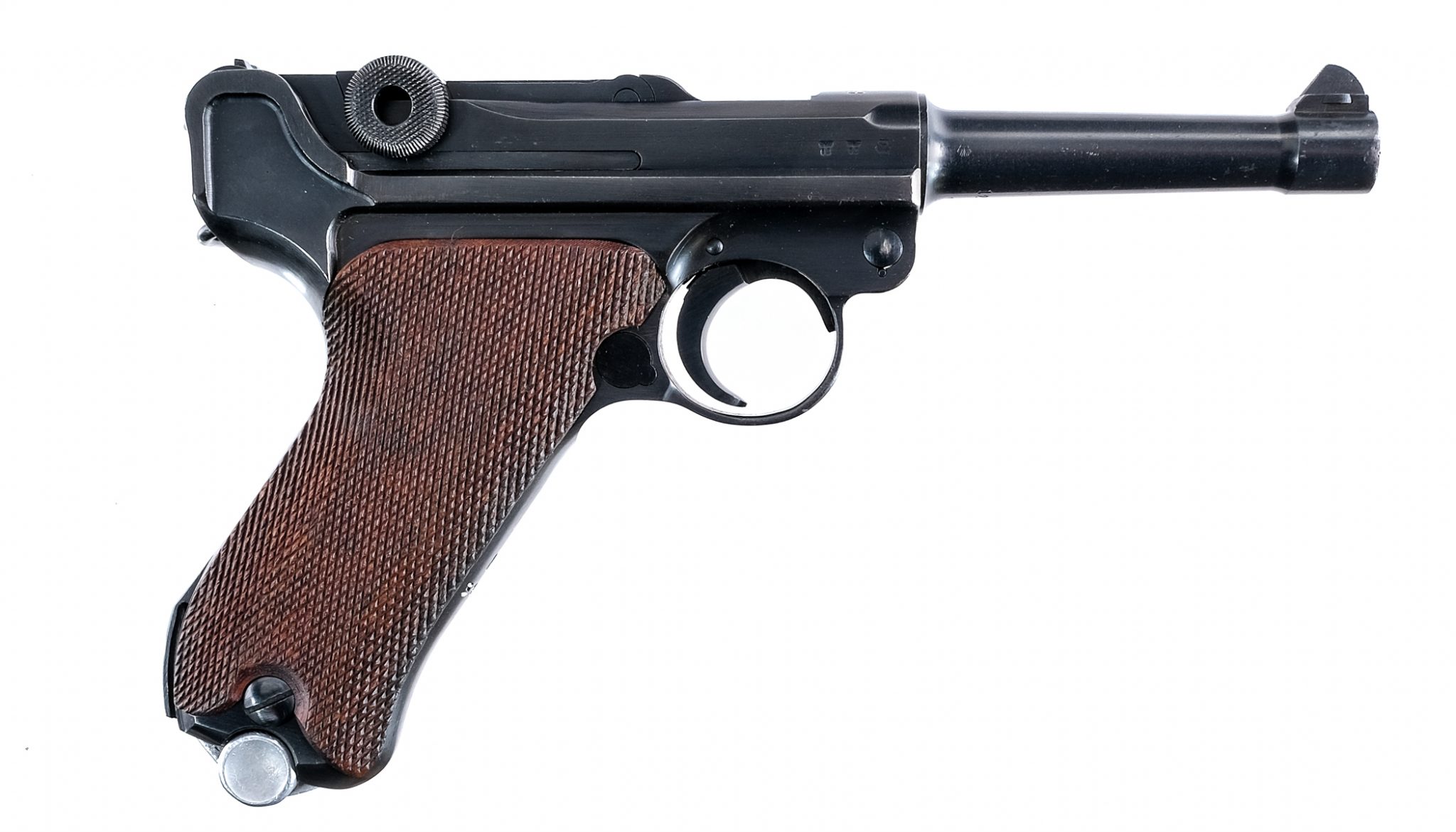 German WWII Naval Mauser S/42 Luger 9mm Pistol - CT Firearms Auction