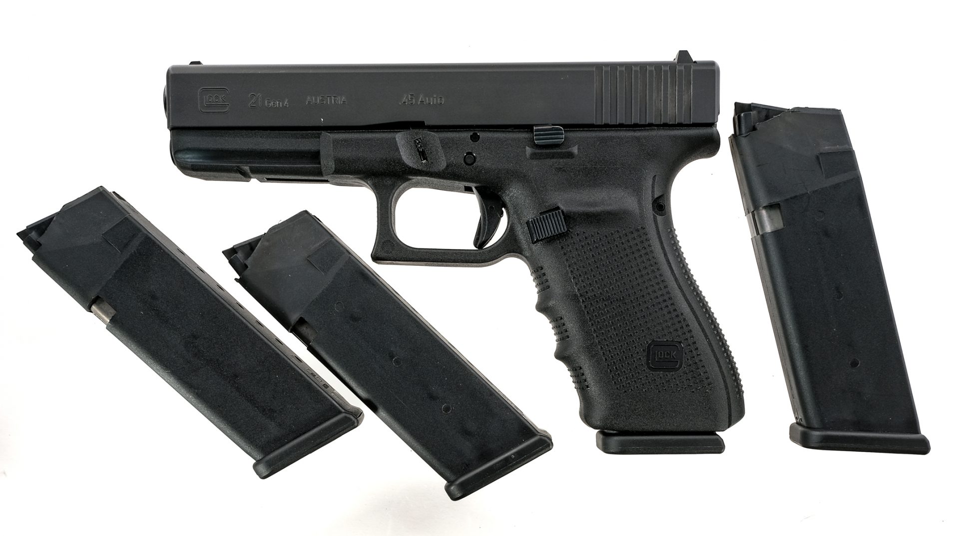 Glock 21 Gen 4 .45 ACP Semi-Auto Pistol - CT Firearms Auction