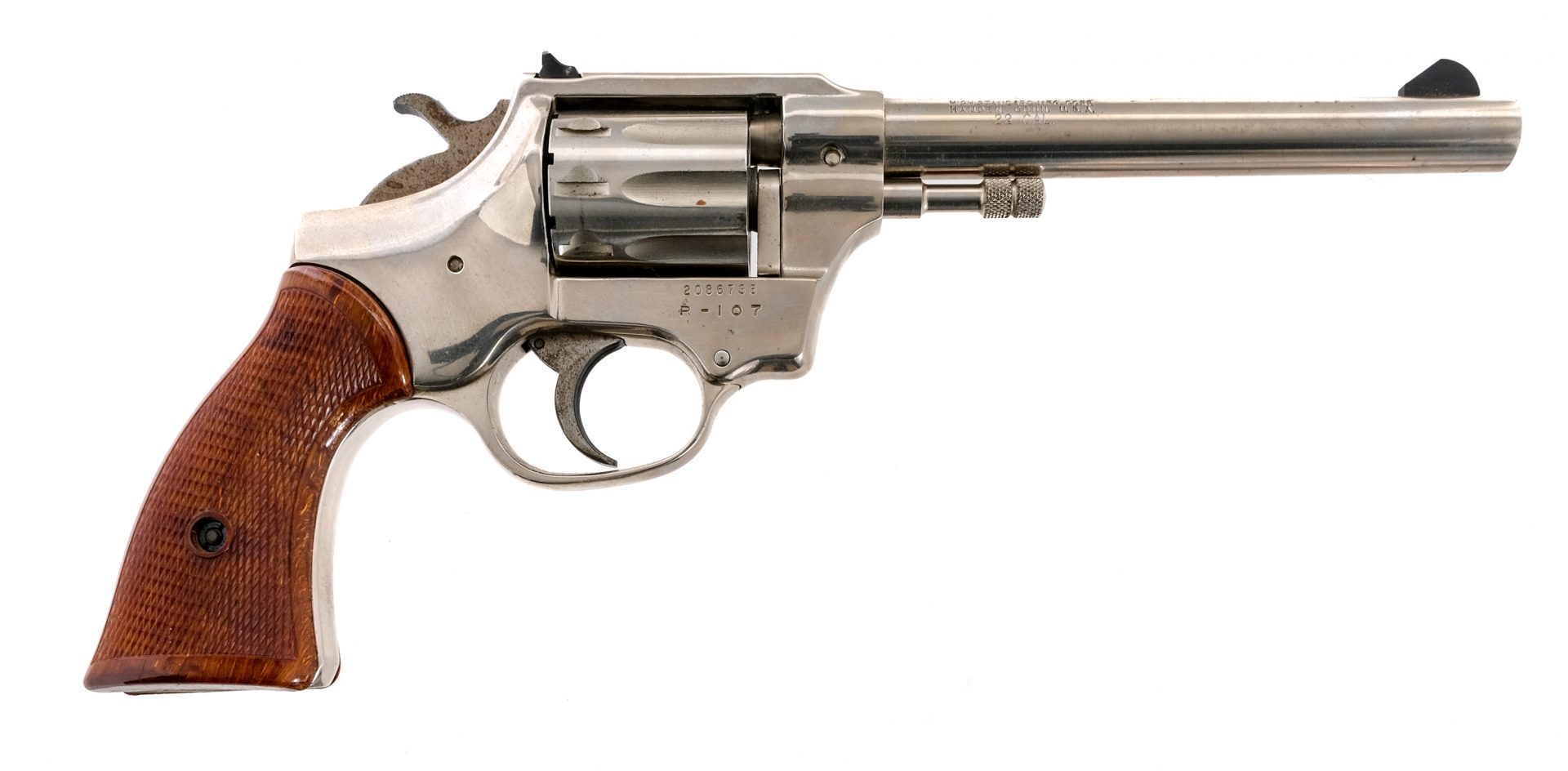 High Standard Sentinel Deluxe R-107 .22 Revolver - CT Firearms Auction