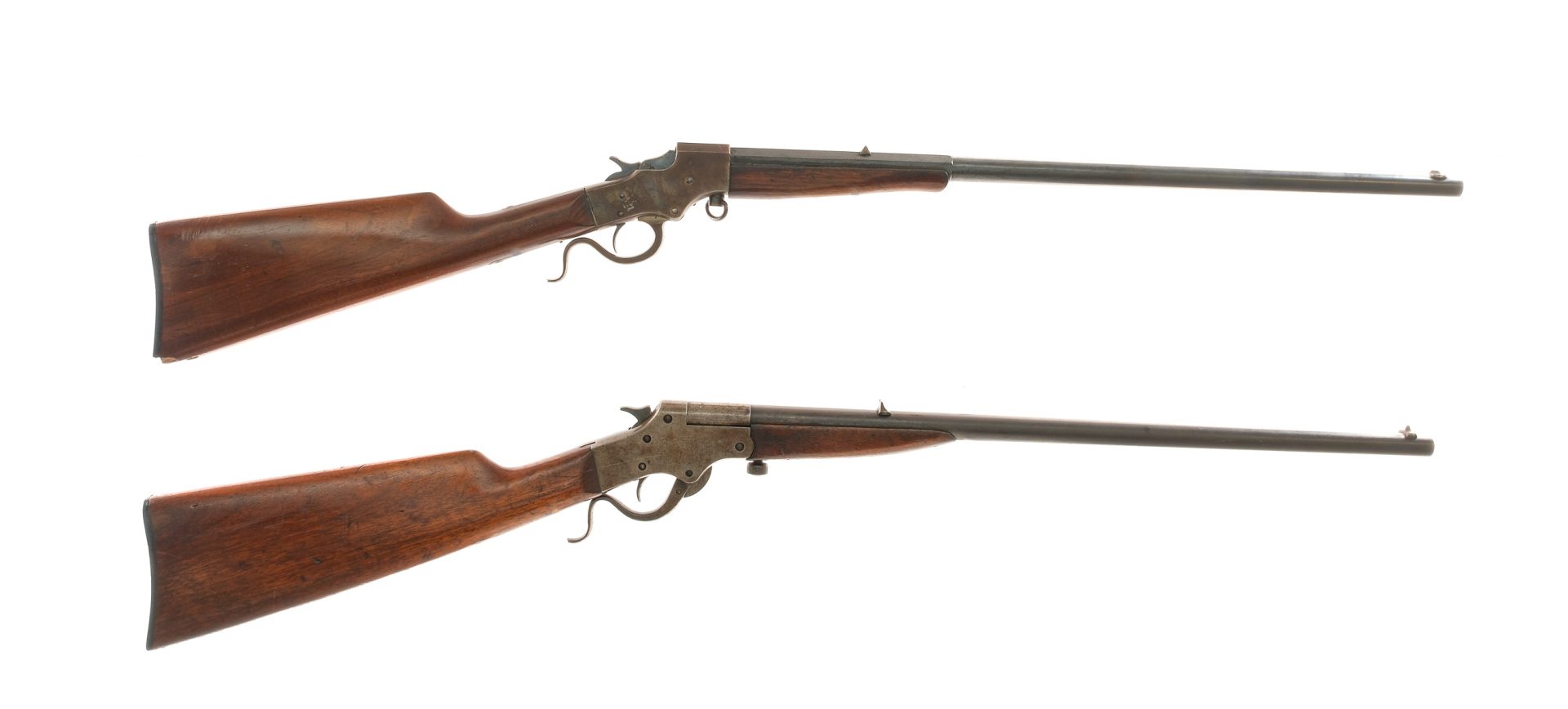 J. Stevens A&T Co Lot 2 Pcs Lever Action Rifles - CT Firearms Auction