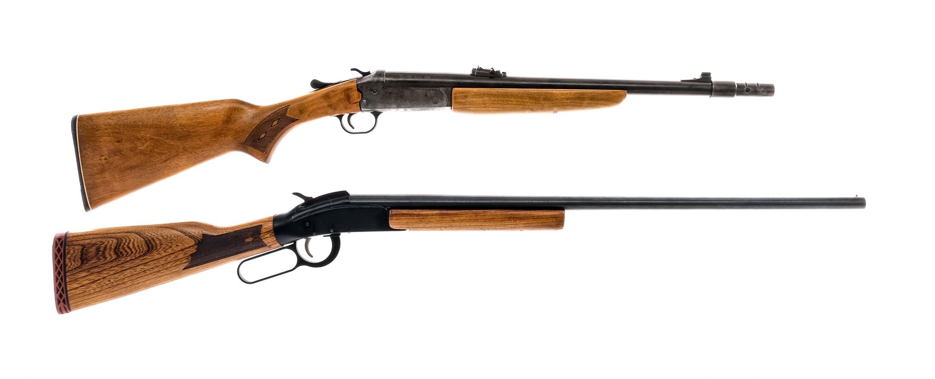 J.C.Higgins / Ithaca 2 Pcs Lot Single Shotgun - CT Firearms Auction