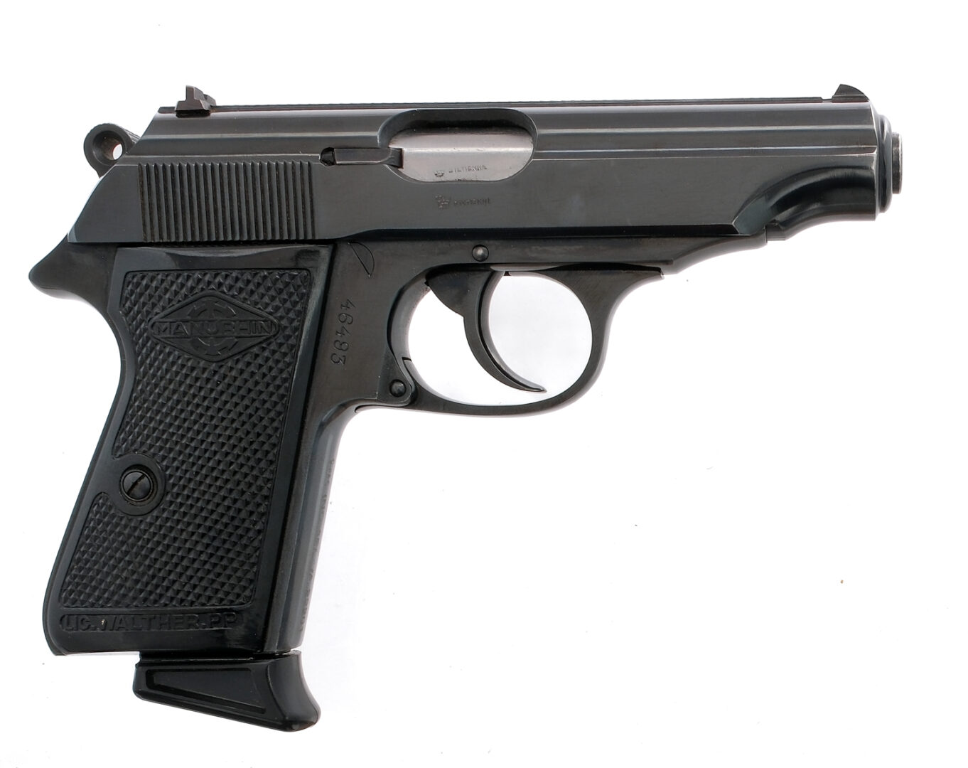 Manurhin Walther PP .32 ACP Semi Auto Pistol - CT Firearms Auction