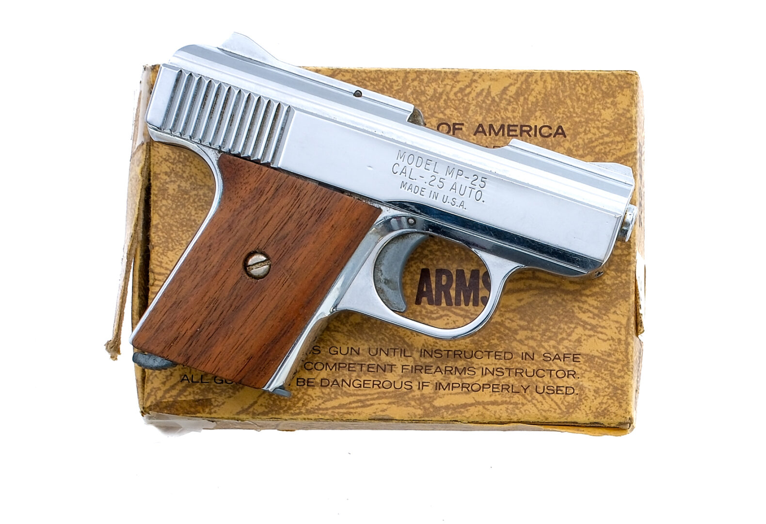 Raven Arms MP-25 .25 Semi Auto Pistol - CT Firearms Auction