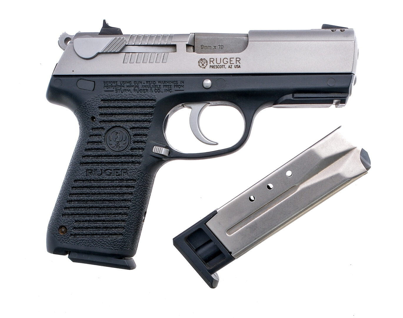Ruger P95 9mm Semi Auto Pistol - CT Firearms Auction