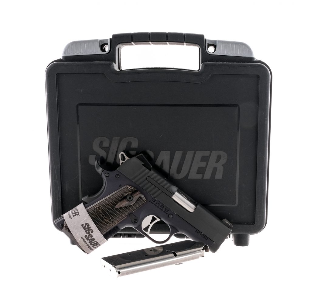 Sig Sauer 1911 Ultra Compact .45 ACP Carry Pistol - CT Firearms Auction