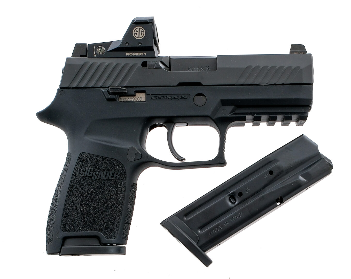 Sig Sauer P320 RXP Compact 9mm Semi-Auto Pistol - CT Firearms Auction