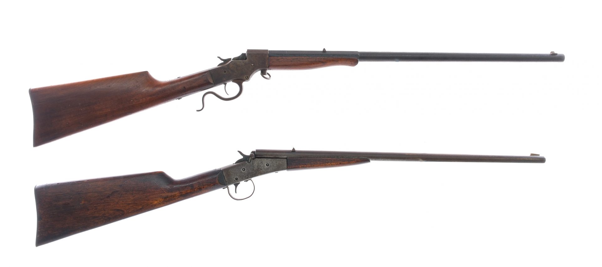 Stevens .22 LR Single Shot Rifle Lot 2Pcs - CT Firearms Auction