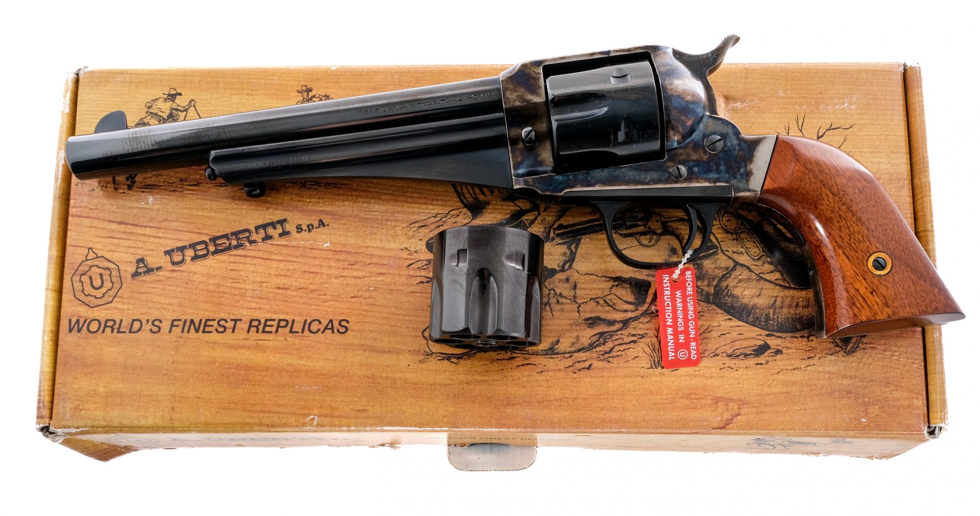 Uberti 1875 Army Outlaw .45 LC/.45 ACP Revolver - CT Firearms Auction