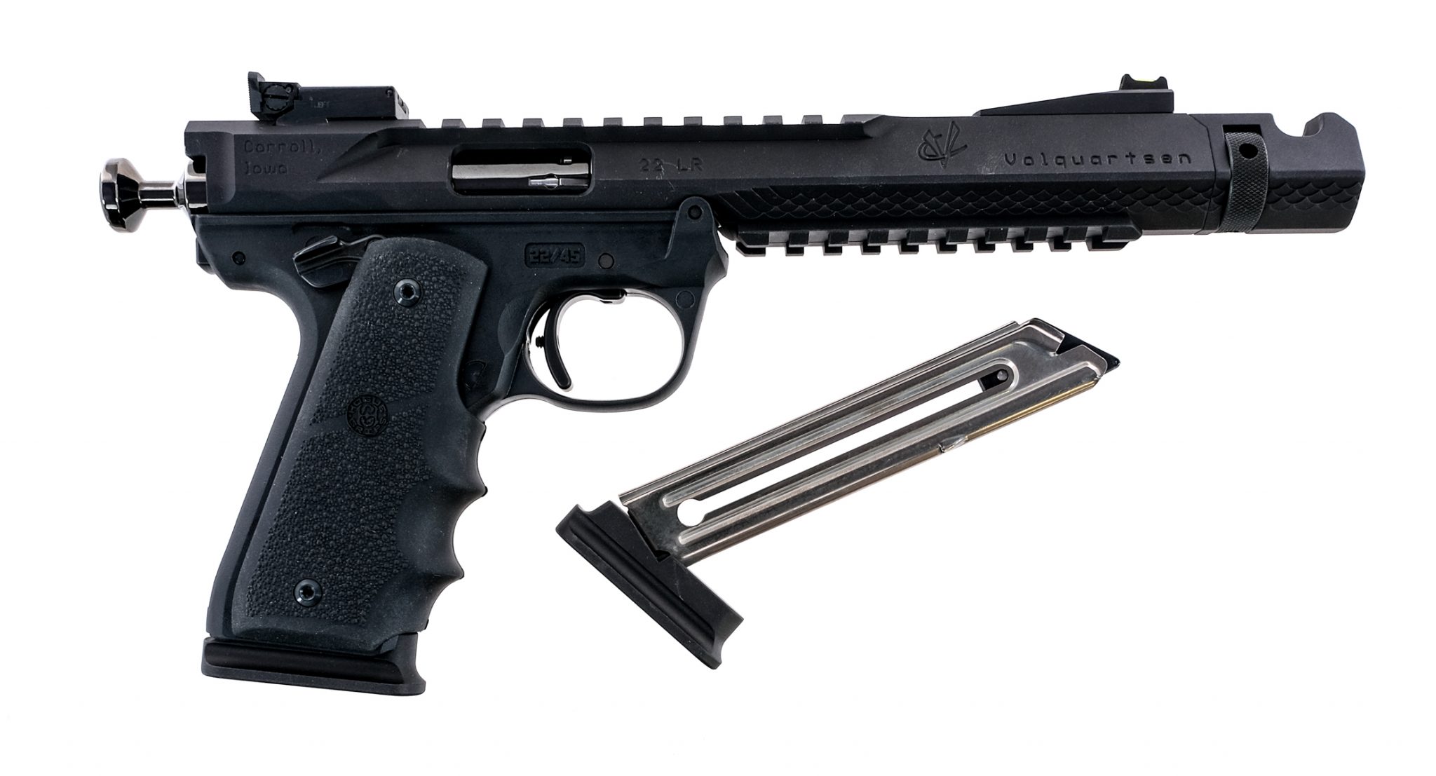 Volquartsen Black Mamba .22 LR Semi Auto Pistol - CT Firearms Auction