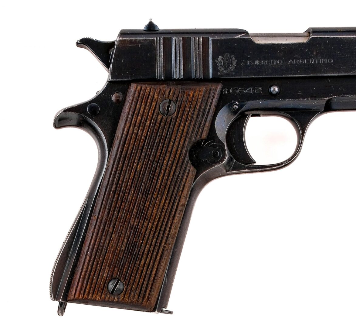 Argentine HAFDASA Ballester Molina .45 ACP Pistol - CT Firearms Auction