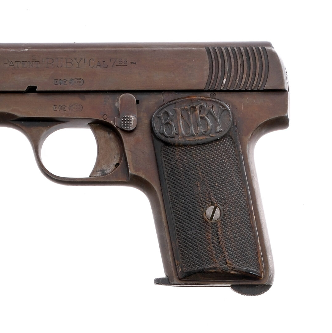 Belgian "Ruby" .32 ACP Semi-Automatic Pistol - CT Firearms Auction