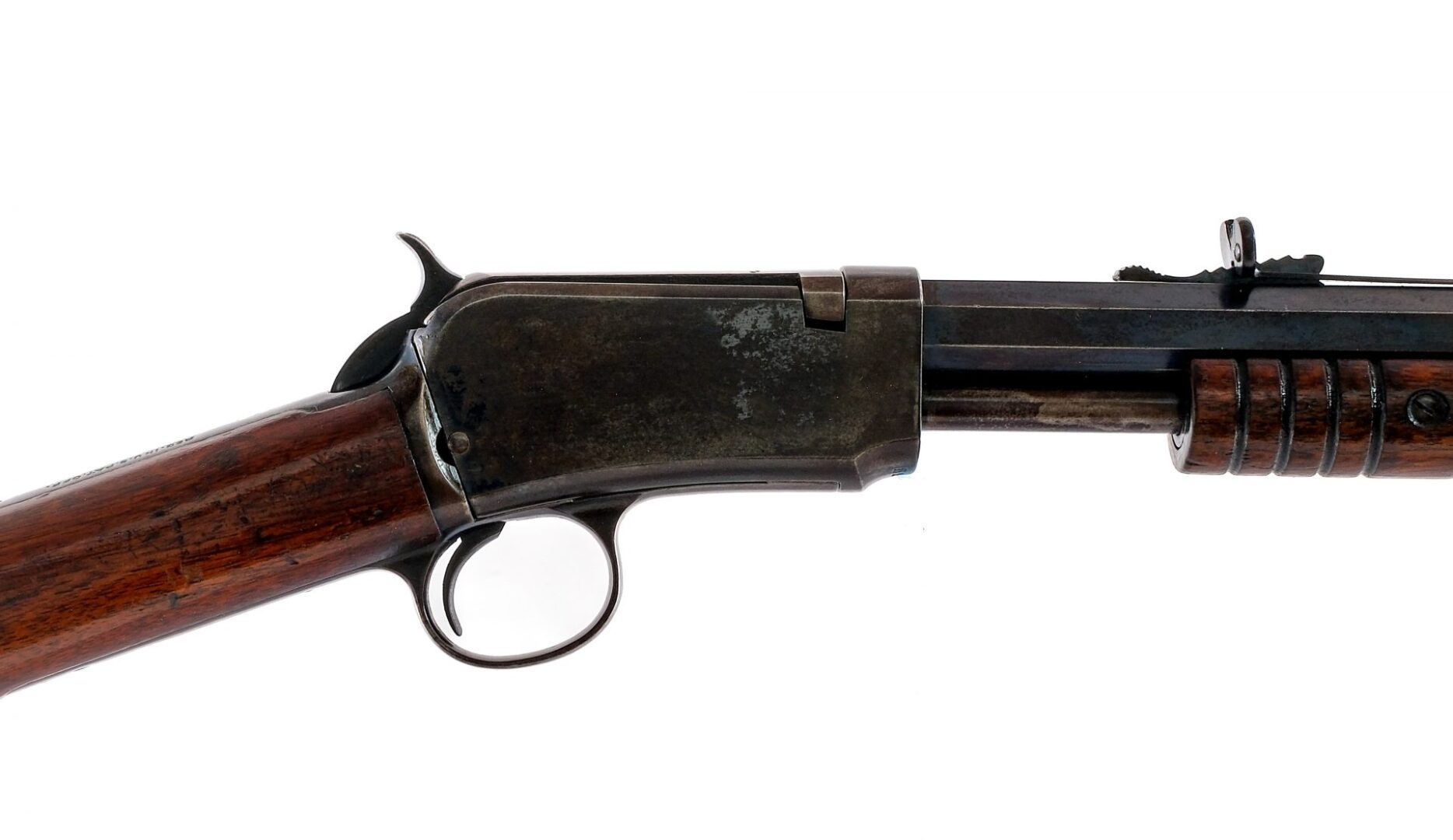 Winchester 1890 .22 WCF Pump Action Rifle - CT Firearms Auction