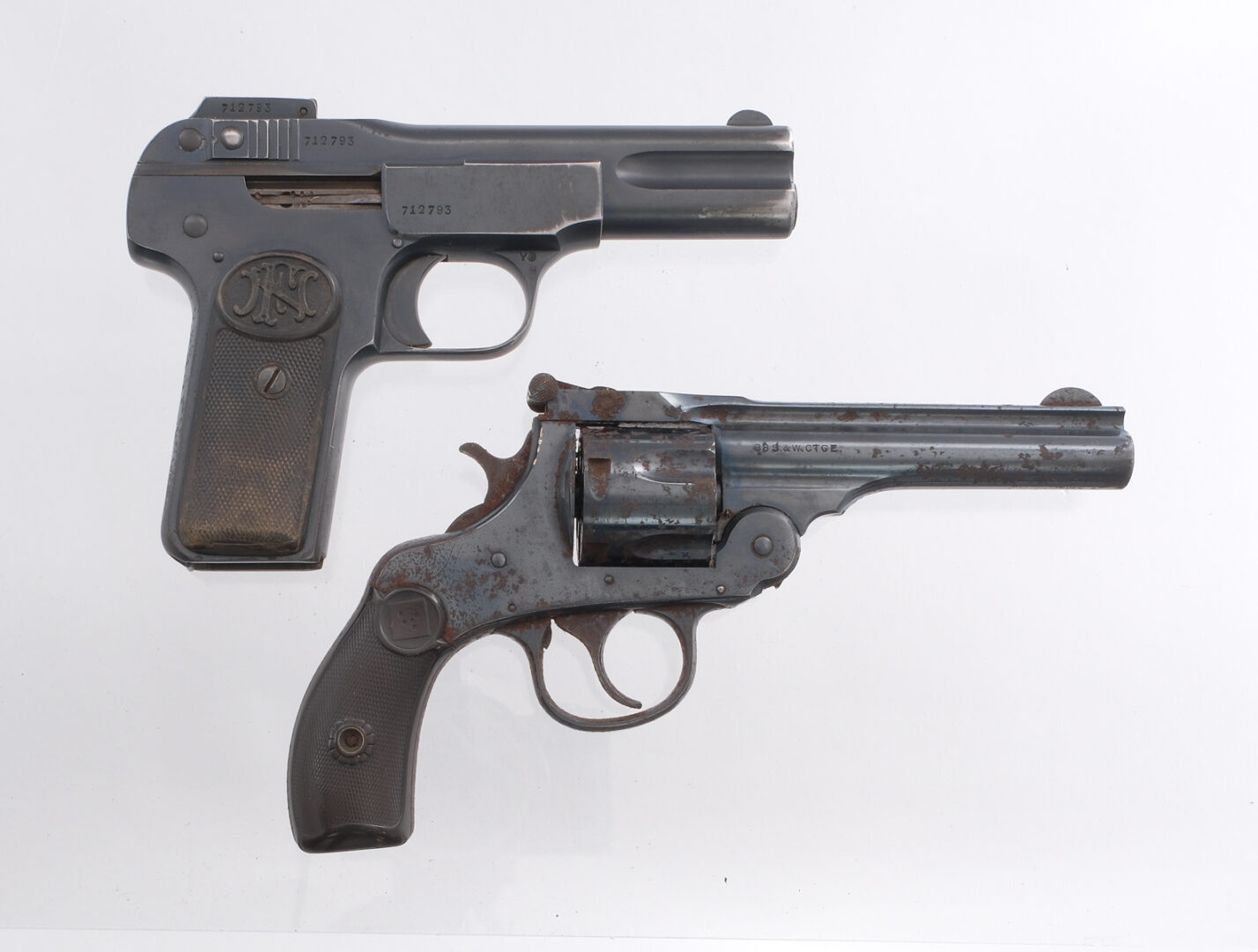 FN / H&R Lot 2 Pcs Pistol - CT Firearms Auction