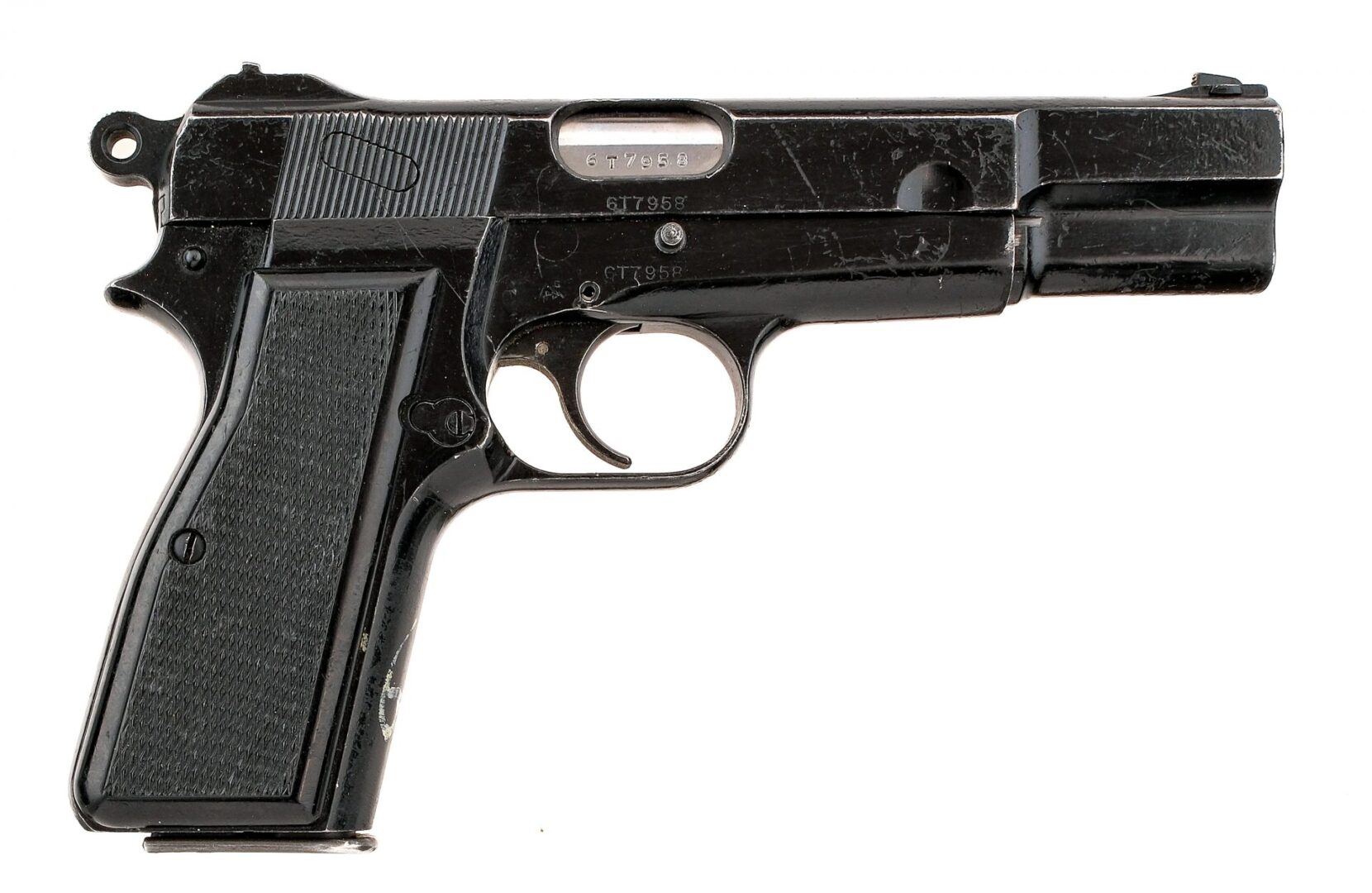 Inglis MK I* Hi Power FTR 9mm Semi Auto Pistol - CT Firearms Auction