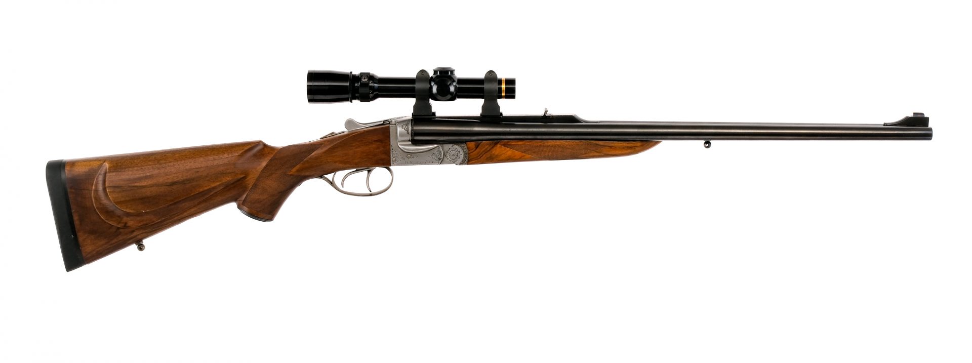 B Searcy & Co .470 Nitro Express LH Custom Rifle - CT Firearms Auction