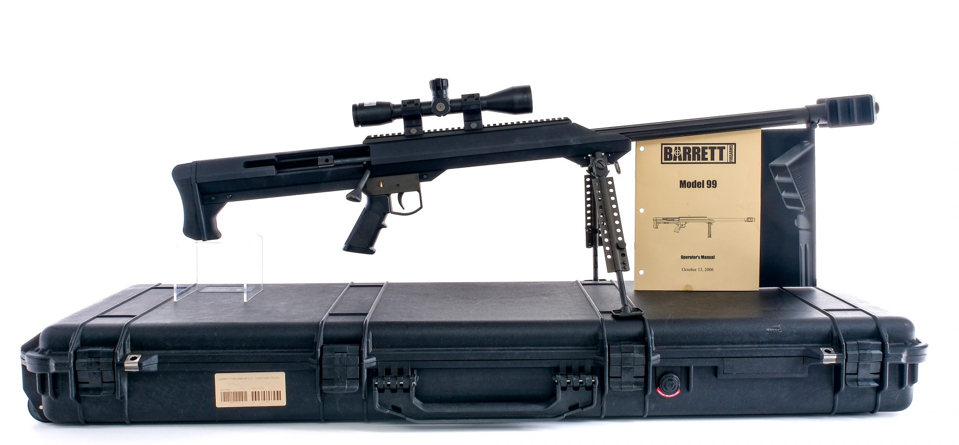 Barrett M99A1 .50 BMG Single Shot Rifle - CT Firearms Auction