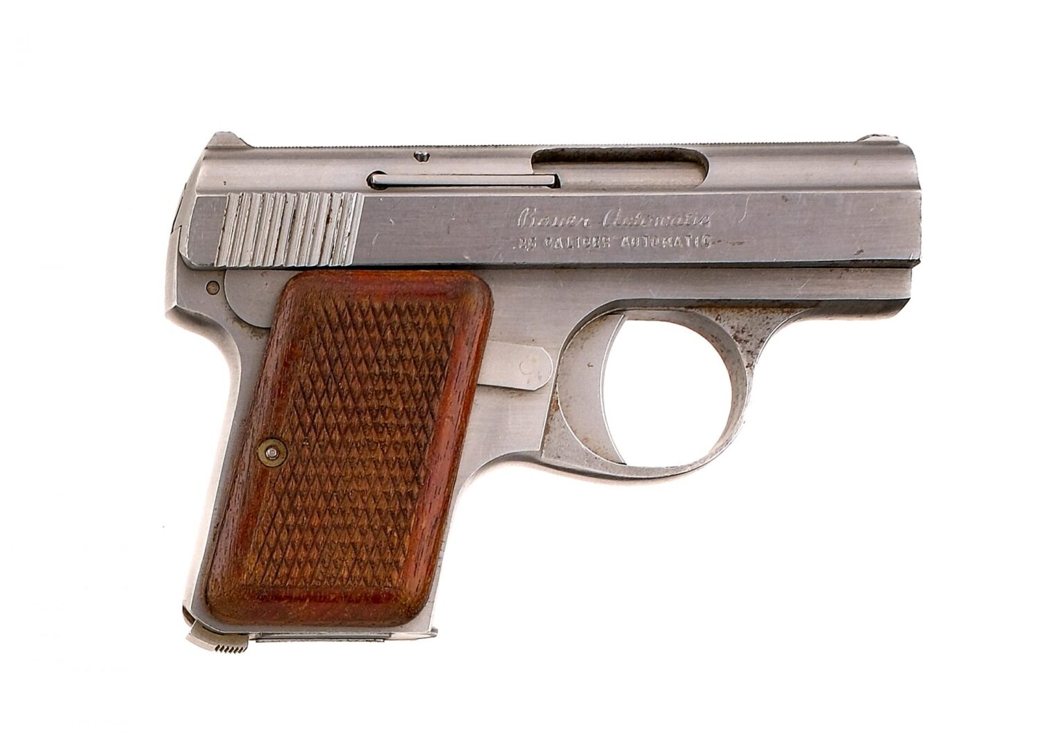 Bauer Automatic "Baby" .25 ACP Semi Auto Pistol - CT Firearms Auction