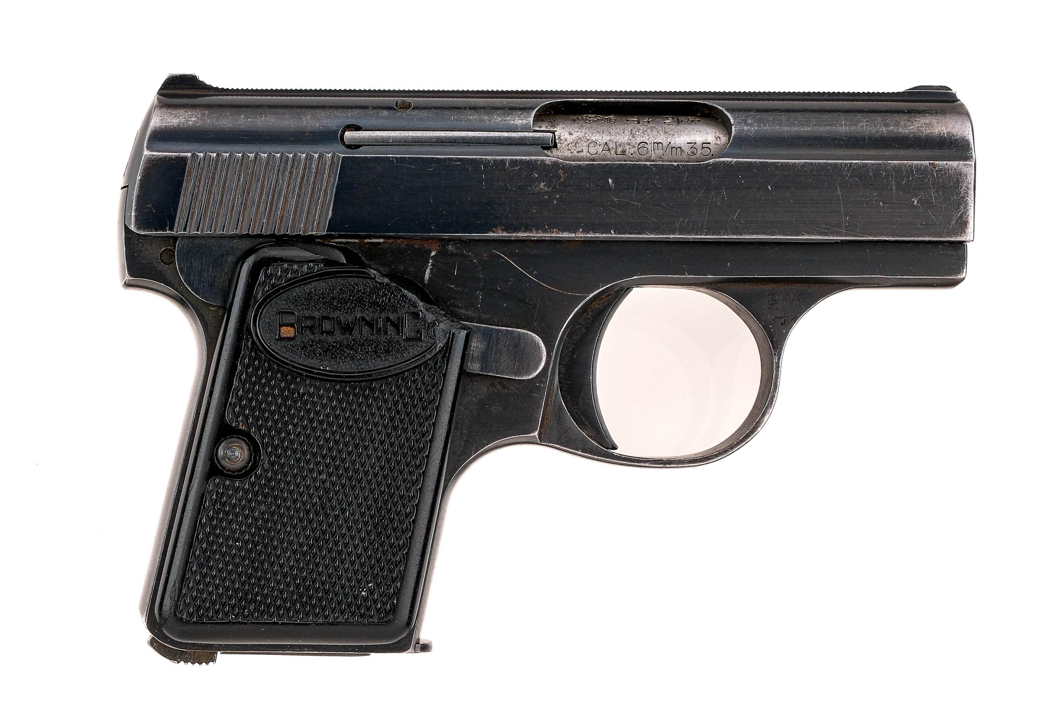 Belgian FN Baby Browning .25 ACP Semi Auto Pistol - CT Firearms Auction