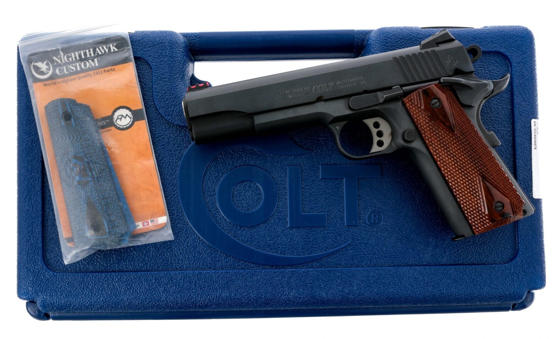 Colt Government Competition Series .45 ACP 1911 - CT Firearms Auction