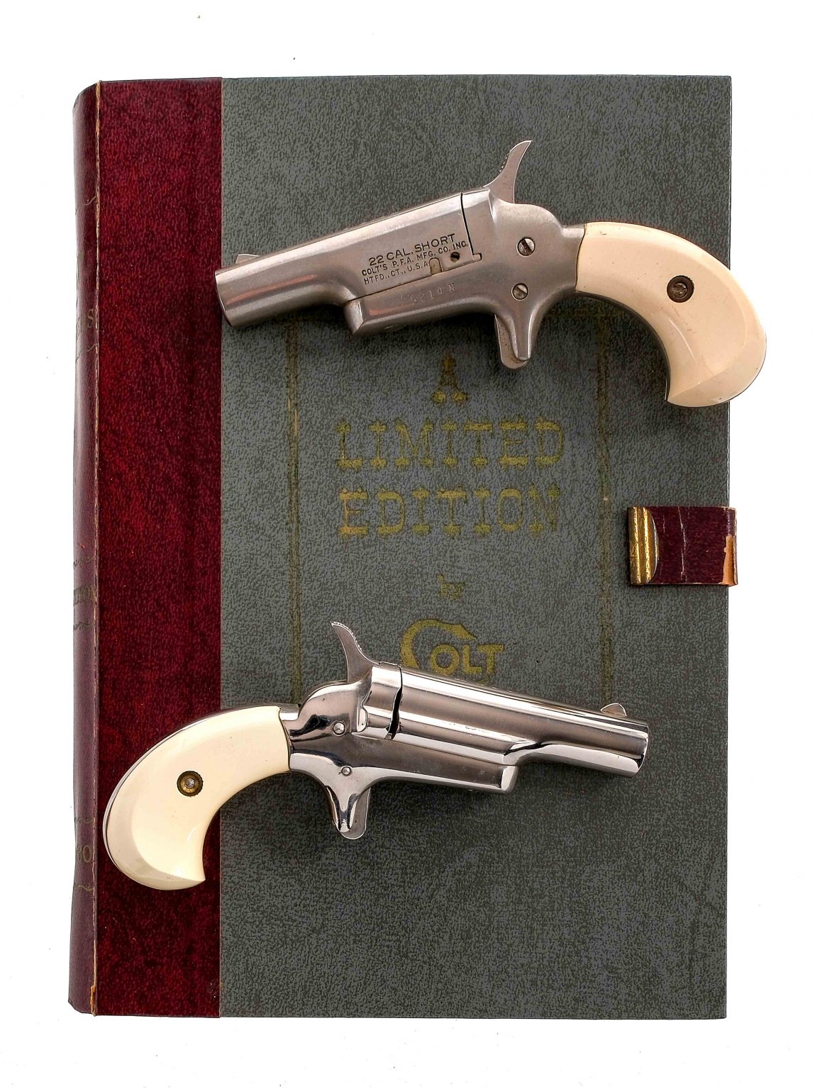 Colt Limited Edition Derringer Book Pair .22 Short - CT Firearms Auction