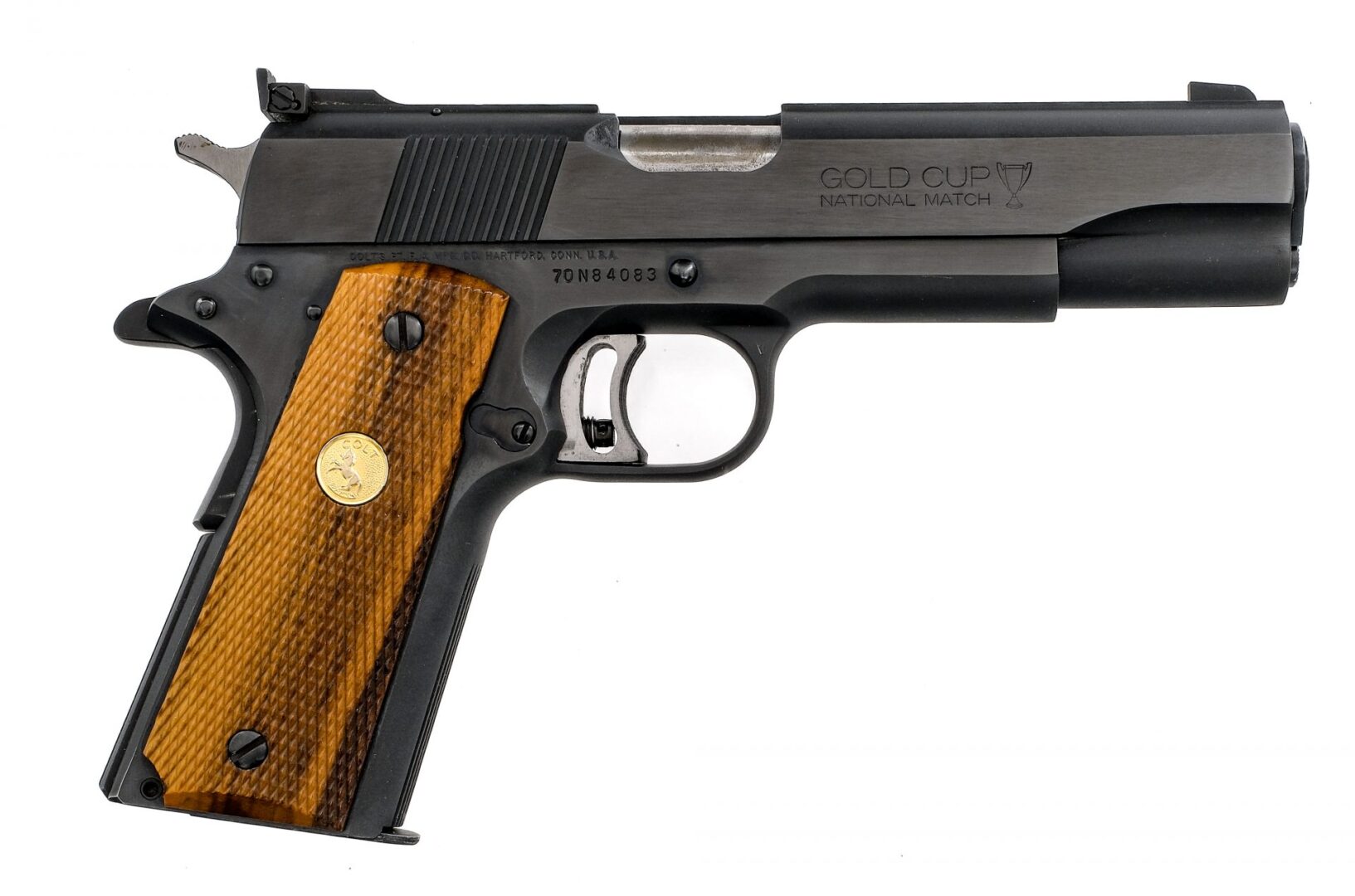Colt MKIV Series 70 Gold Cup NM .45 1911 - CT Firearms Auction
