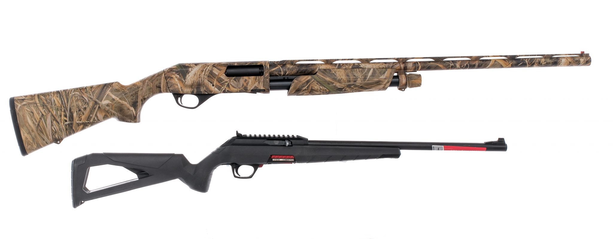 Estate Rifle / Shotgun .22 LR 12Ga 2 Pcs Lot Rifle - CT Firearms Auction