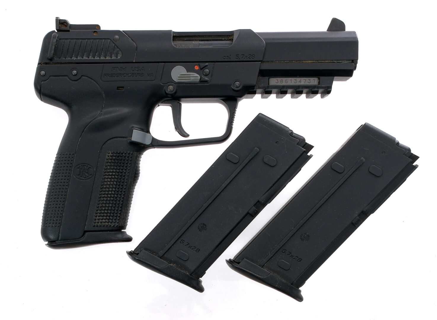 FN FiveSeven 5.7x28mm Semi Auto Pistol - CT Firearms Auction