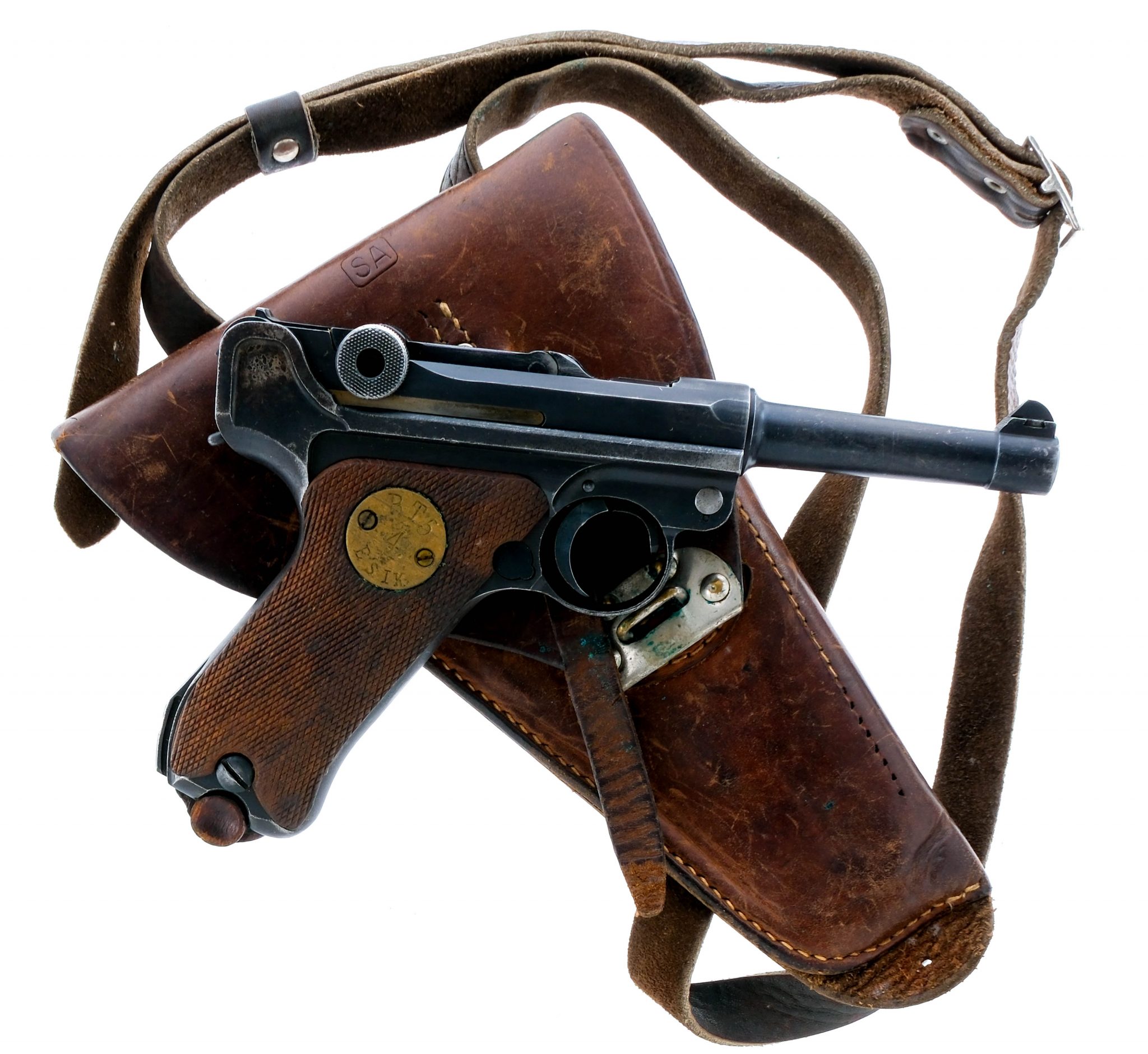 Finnish DWM 1923 Military Luger .30 Cal Pistol - CT Firearms Auction