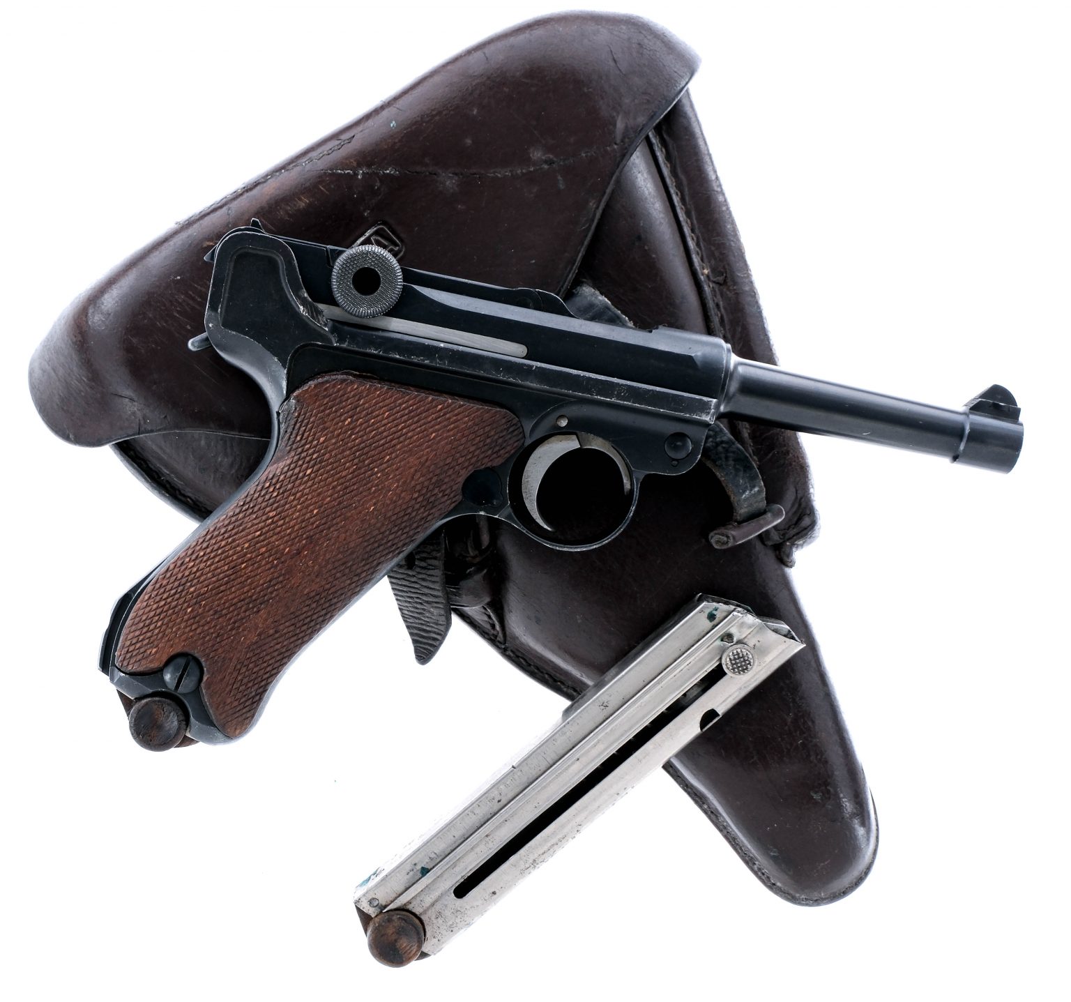 Finnish DWM 1923 Military Luger .30 Cal Pistol - CT Firearms Auction