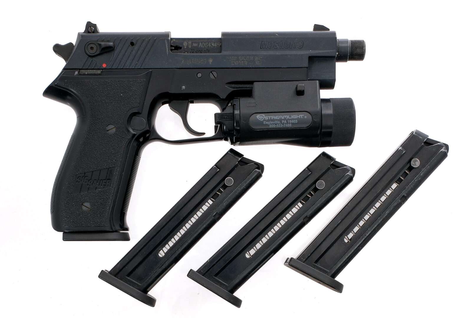 German Sig Sauer Mosquito .22 LR Semi-Auto Pistol - CT Firearms Auction