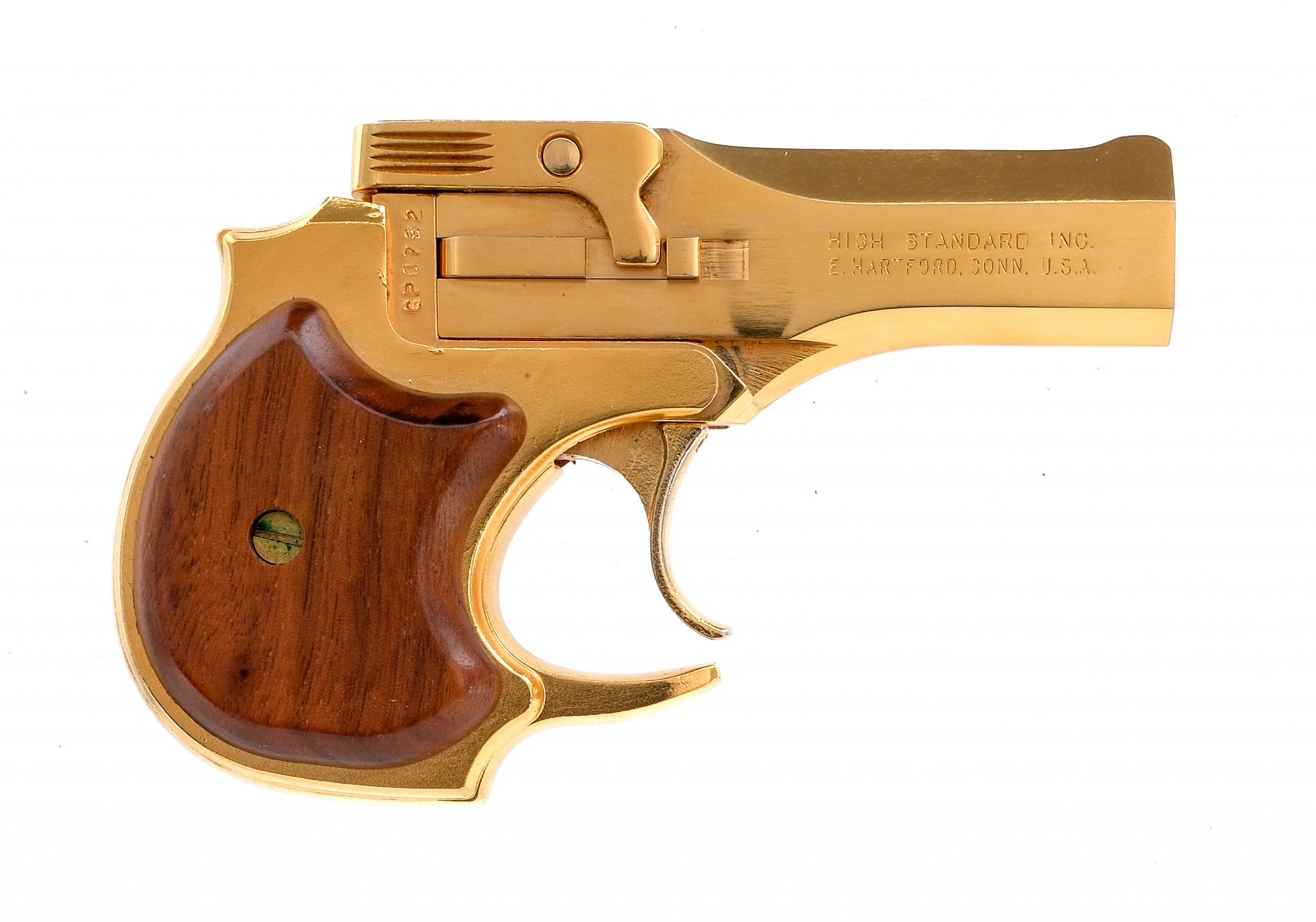High Standard Presentation .22 Mag Pistol - CT Firearms Auction