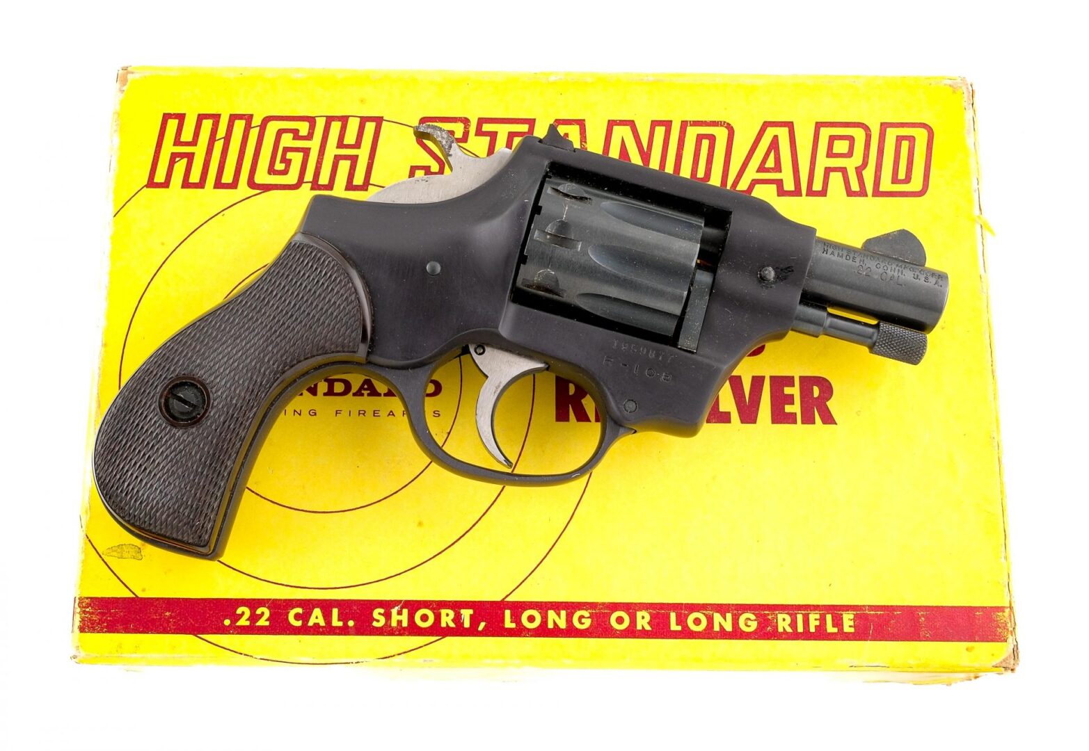 High Standard R-108 .22 Revolver - CT Firearms Auction