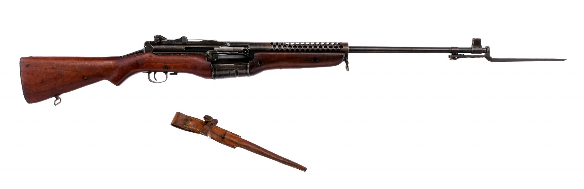 Johnson Automatics 1941 .30-06 Rifle W/ Bayonet - CT Firearms Auction