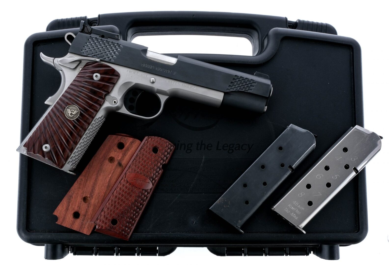 Kimber Grand Raptor II .45 ACP Semi Auto Pistol - CT Firearms Auction