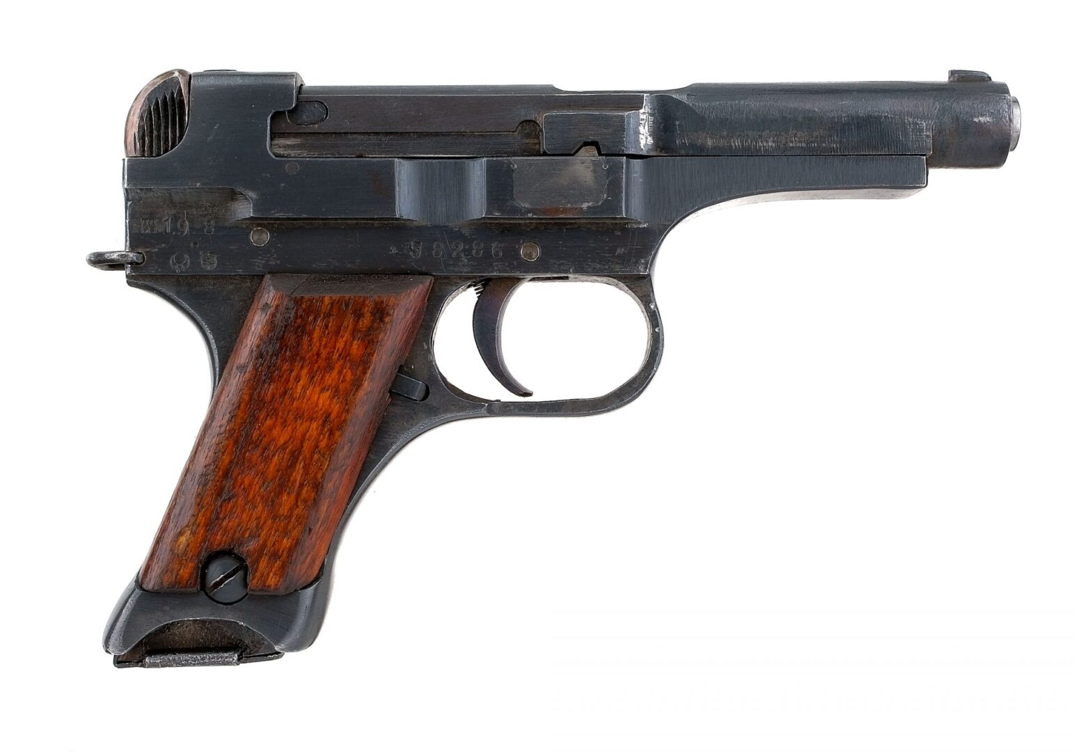 Nambu Type 94 8mm Nambu Semi Auto Pistol - CT Firearms Auction