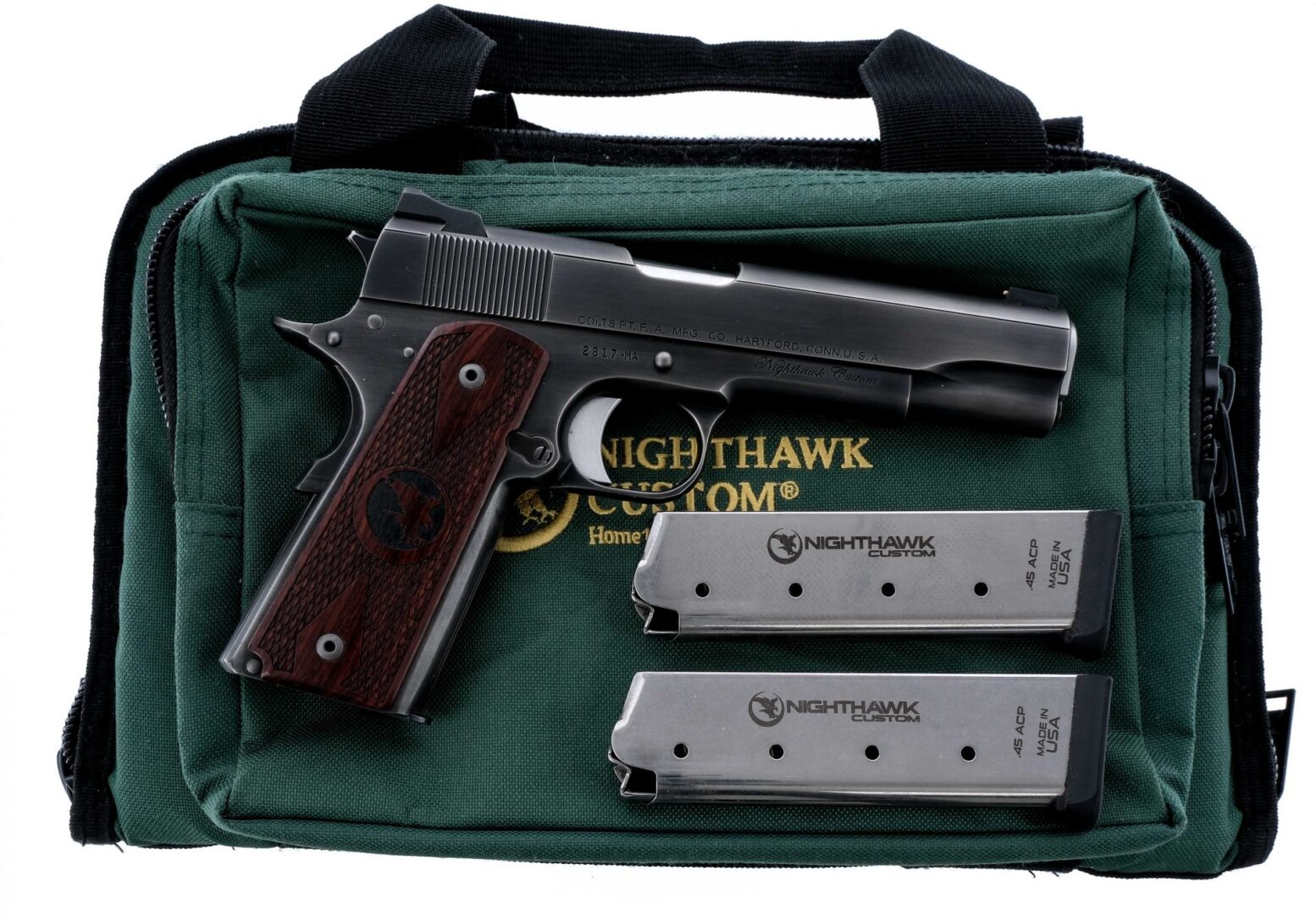 Nighthawk Customs Colt Govt 1911 .45 ACP Pistol - CT Firearms Auction