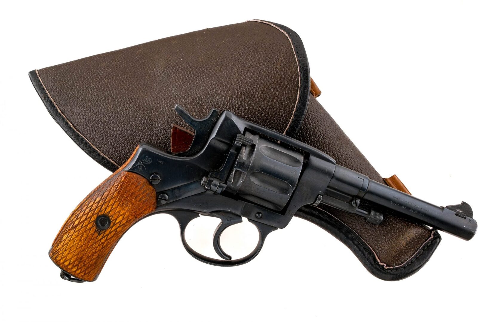 Russian Tula M1895 Nagant 7.62x38mmr Revolver - CT Firearms Auction
