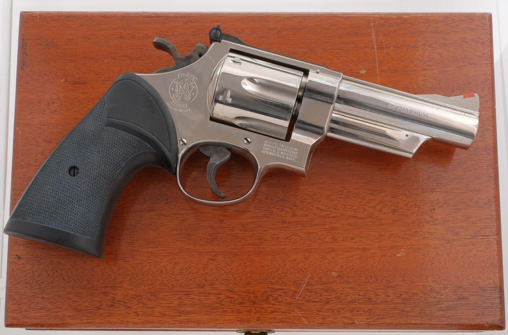 S&W 29-2 Nickel .44 Mag Revolver - CT Firearms Auction