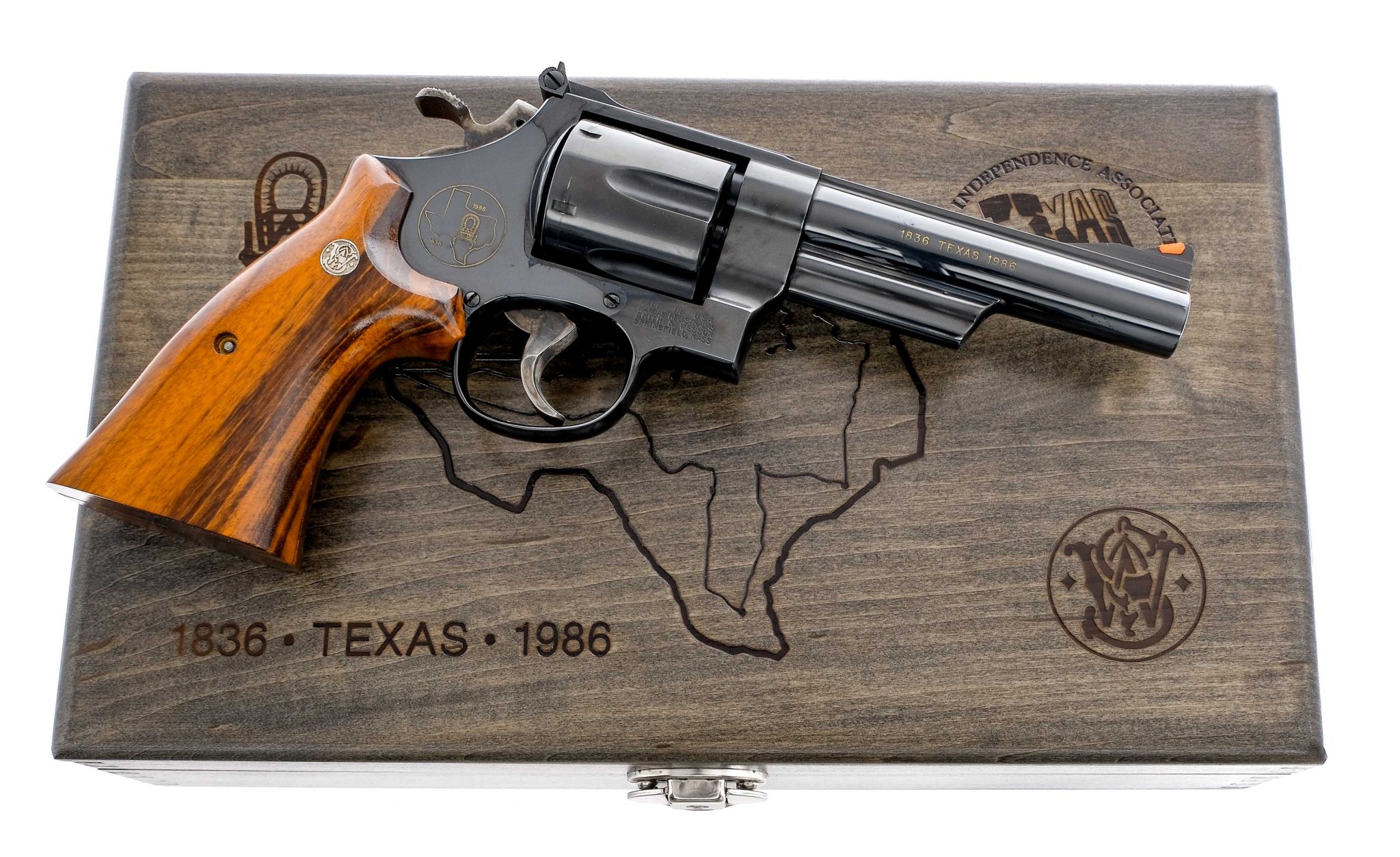 S&W 544 Texas Wagon Train .44-40 Revolver - CT Firearms Auction