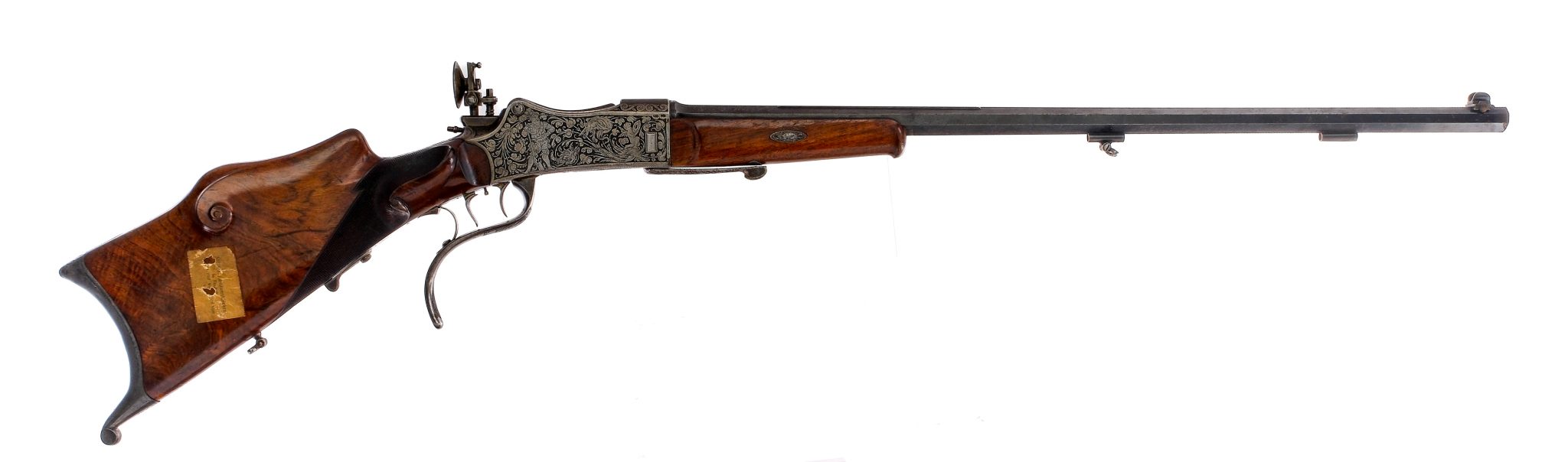 Sempert & Krieghoff Martini Style Schuetzen Rifle - CT Firearms Auction