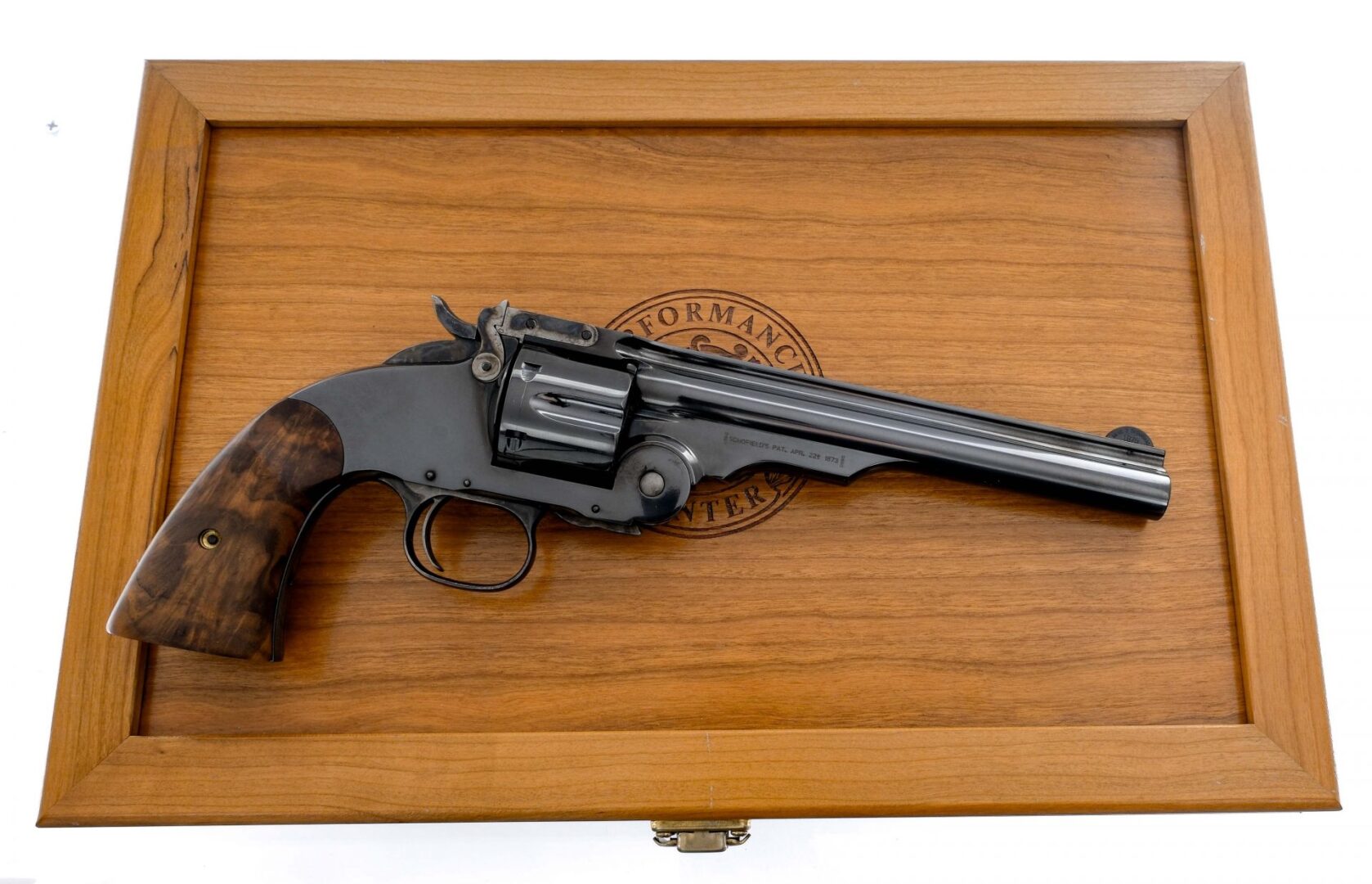 Smith & Wesson 3 Schofield .45 S&W Revolver - CT Firearms Auction