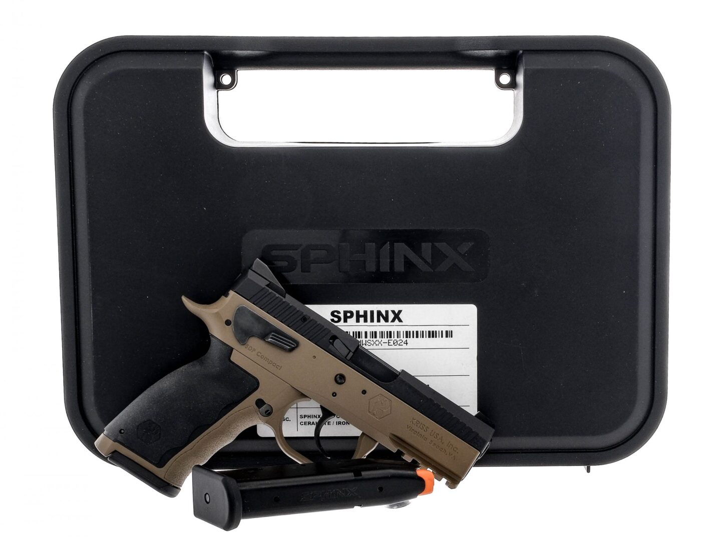 Sphinx SDP Compact 9mm Semi Auto Pistol - CT Firearms Auction