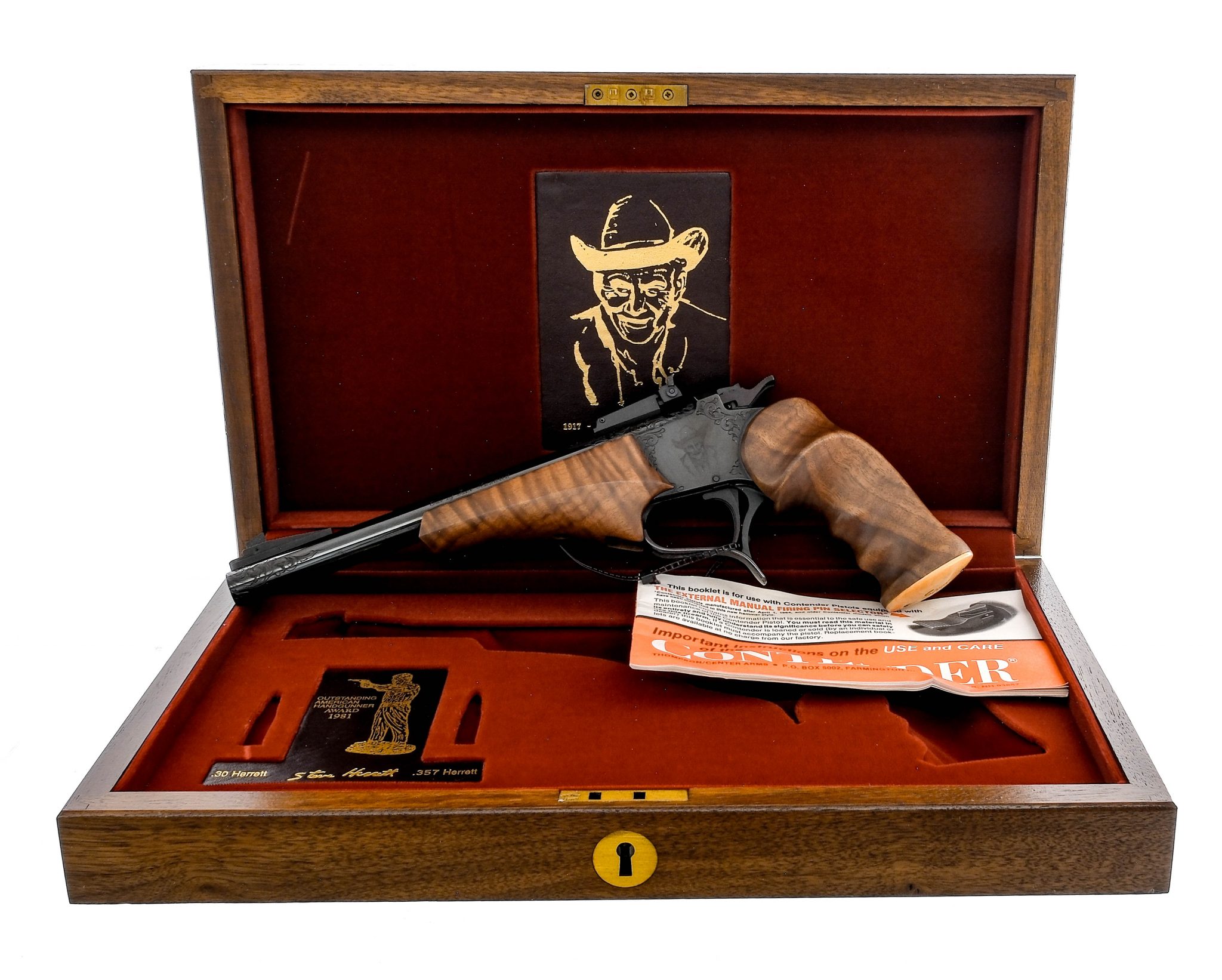 TC Steve Herrett Contender .30 Herrett Pistol - CT Firearms Auction
