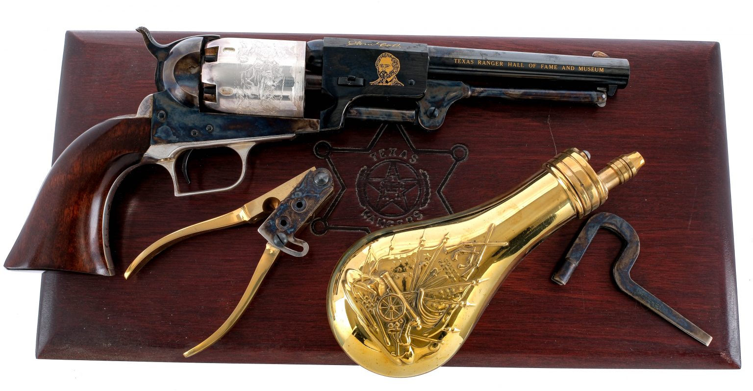 Texas Ranger HOF Sam Colt Dragoon .44 Cal Revolver - CT Firearms Auction
