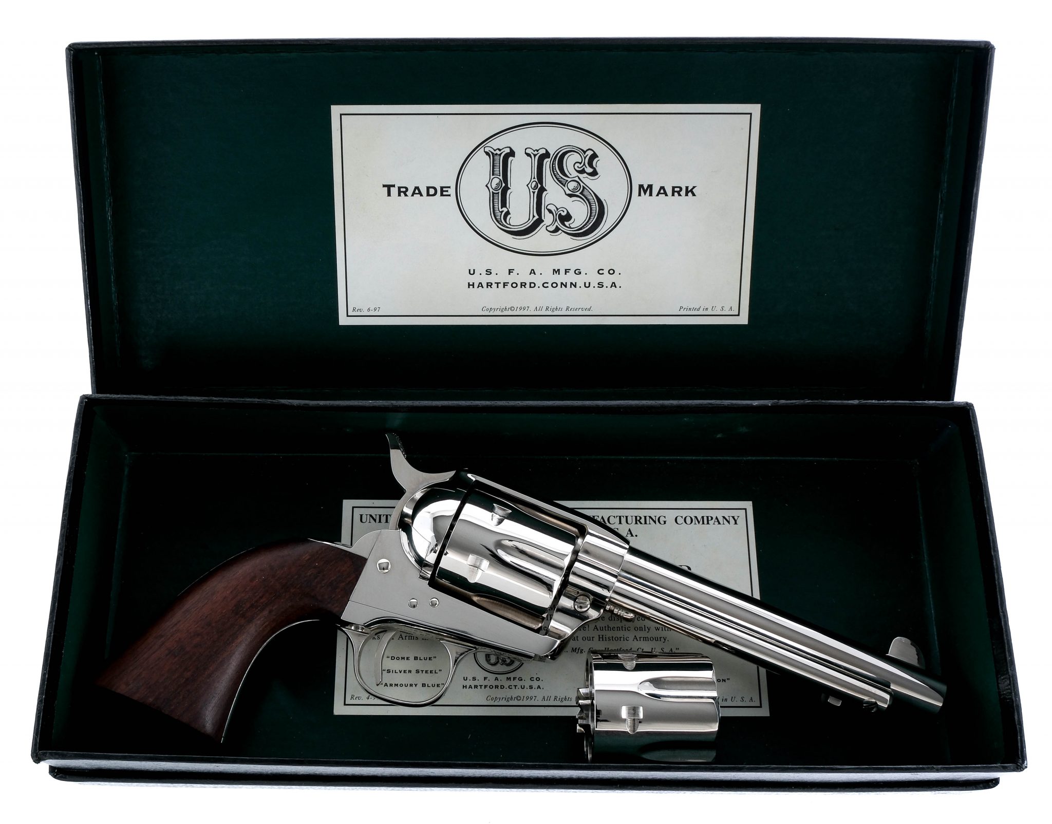 U.S. Fire Arms Mfg Co "Colt" SAA .45 Cal Revolver - CT Firearms Auction