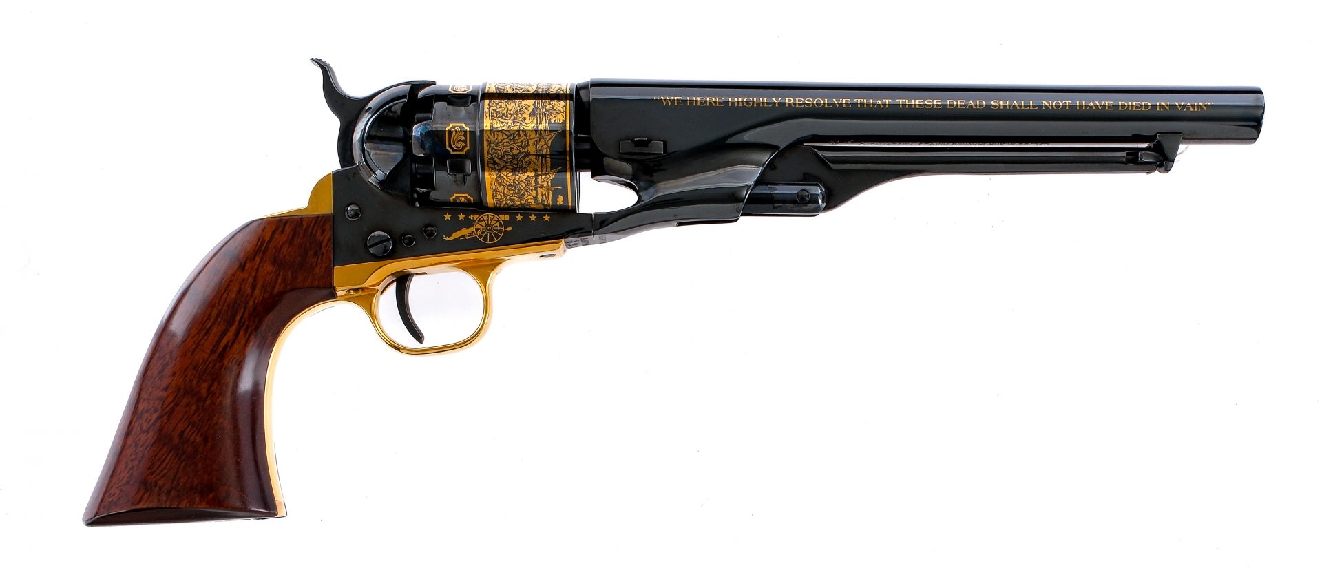 Uberti Gettysburg 1863 Commemorative .44 Revolver - CT Firearms Auction