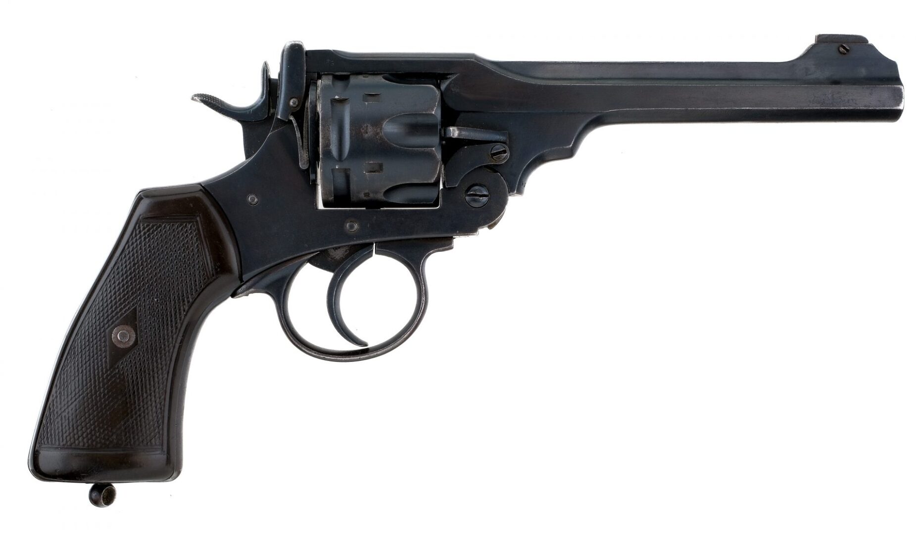 Webley & Scott Mark VI .455 Webley DA Revolver - CT Firearms Auction