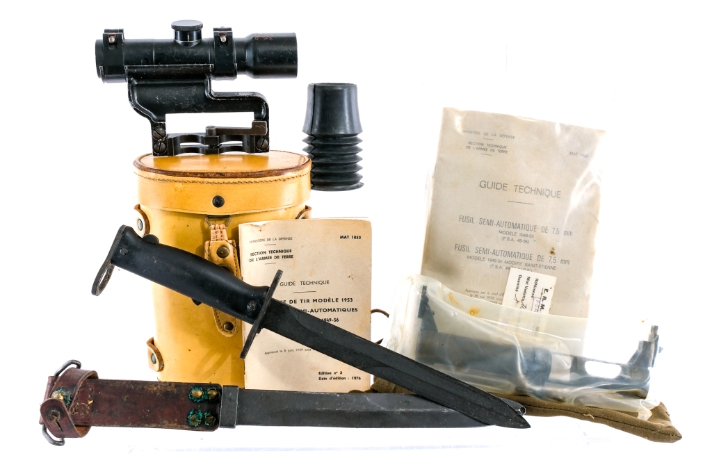 MAS MLE 49-56 7.5x54mm French Rifle +Accessories - CT Firearms Auction